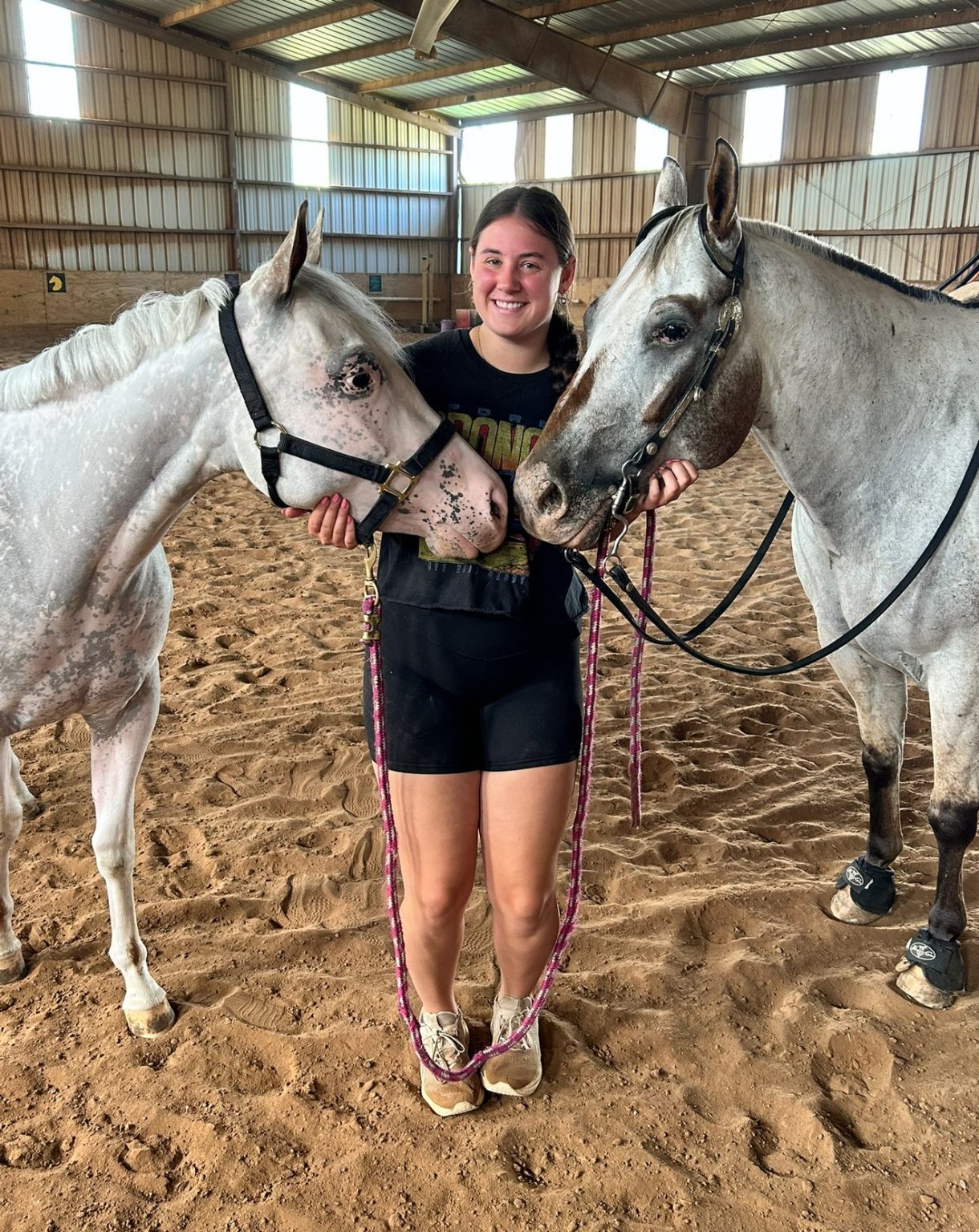 How the equestrian world, track and field have helped Kelli DeSpain ...
